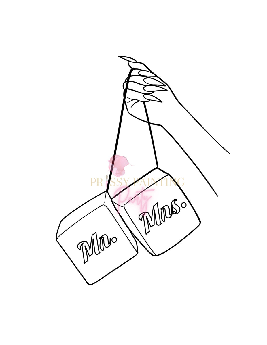 Mr & Mrs – Prissy Painting Party